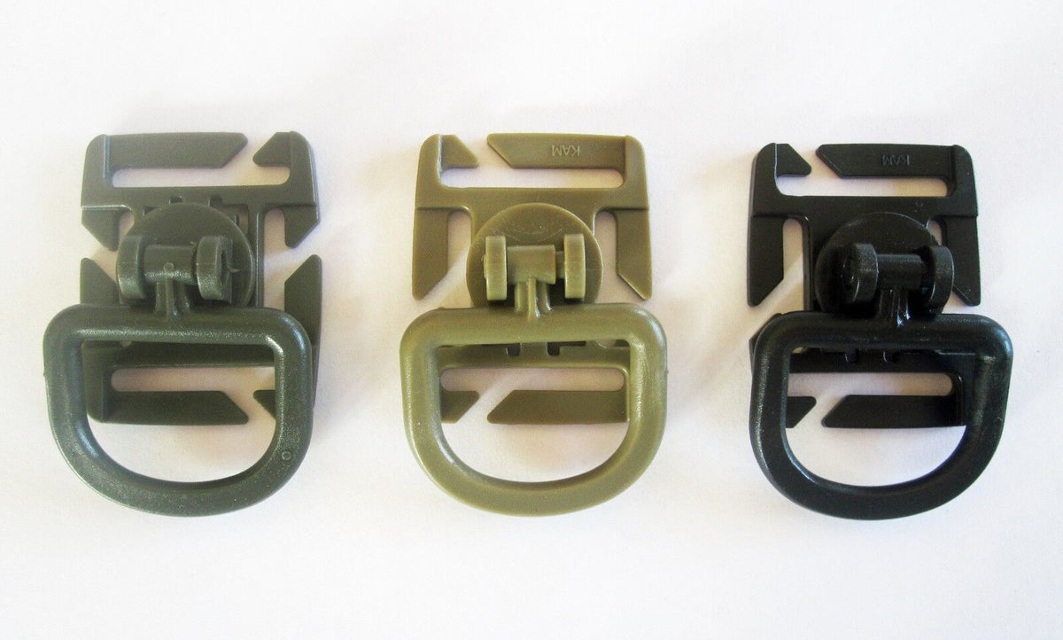 DLP Tactical MOD-U-LOX 360 Degree Rotating MOLLE attachment D-Ring