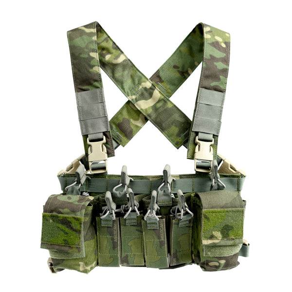 D3 Universal Chest Rig with 223 / 308 pouches – DLP Tactical