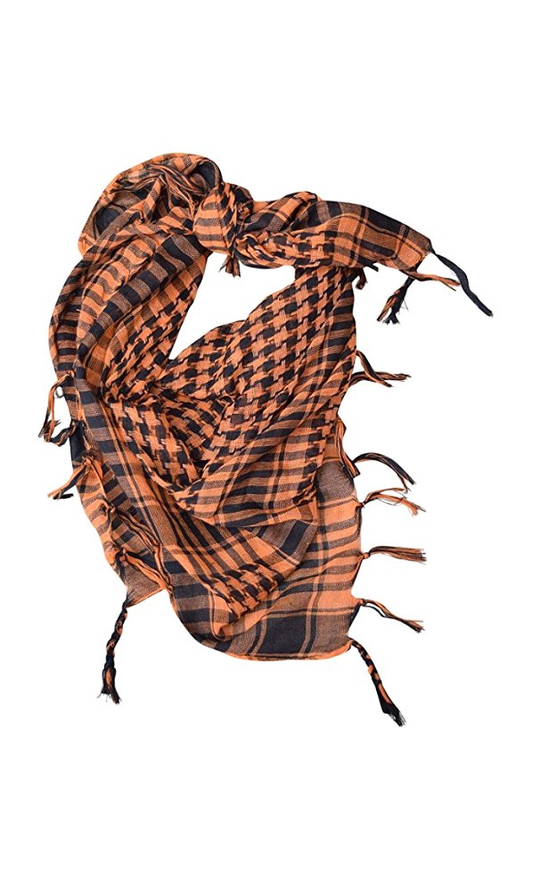 DLP Tactical Premium 100% Cotton Arab Scarf/Keffiyeh/Shemagh/Desert Wr