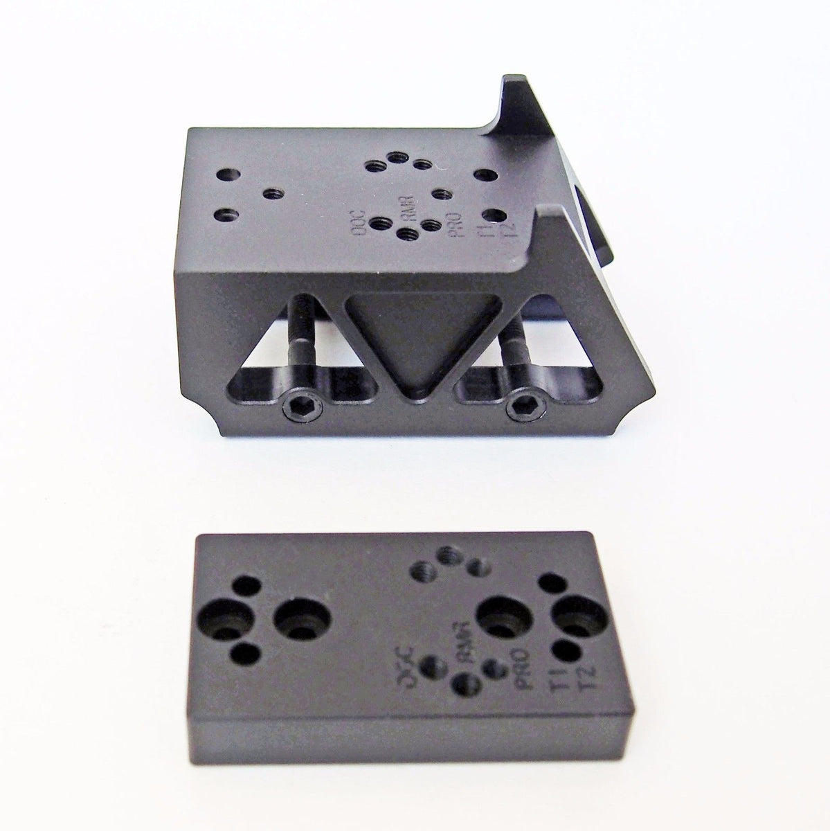 DLP Tactical Picatinny Riser Mount for RMR / Aimpoint T1 T2 / Docter S