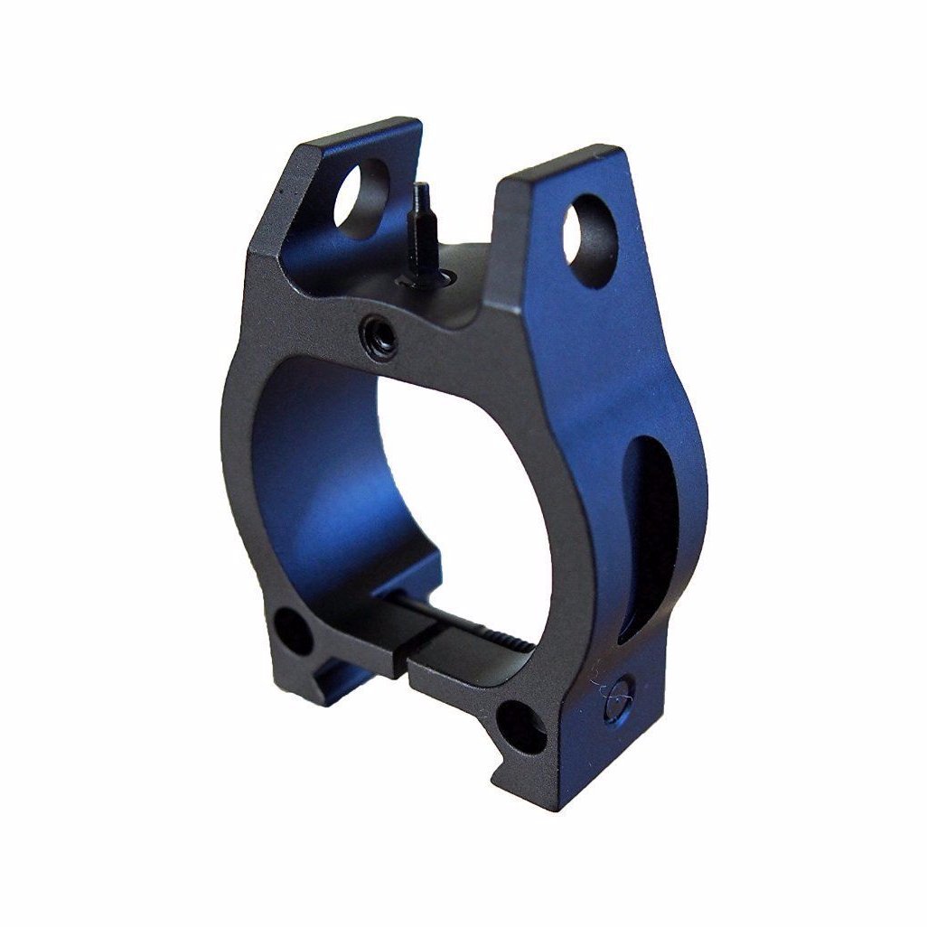 DLP Tactical Picatinny Mount BUIS Front Sight + Flashlight Adaptor