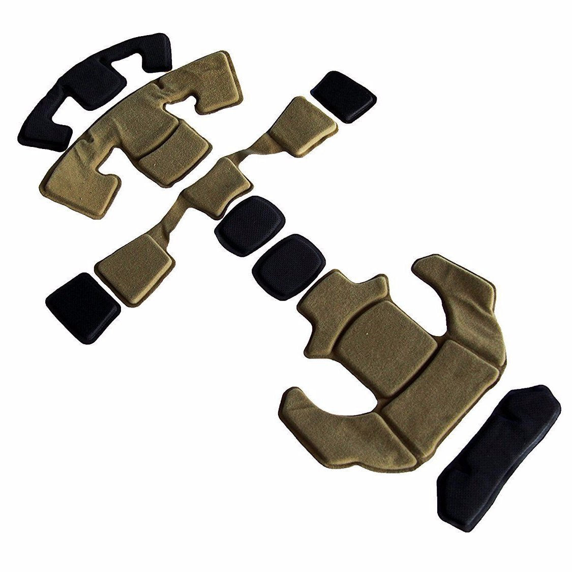 DLP Tactical ImpaX Ultimate Pad Set For MICH / OPS-Core / ACH / AirFra