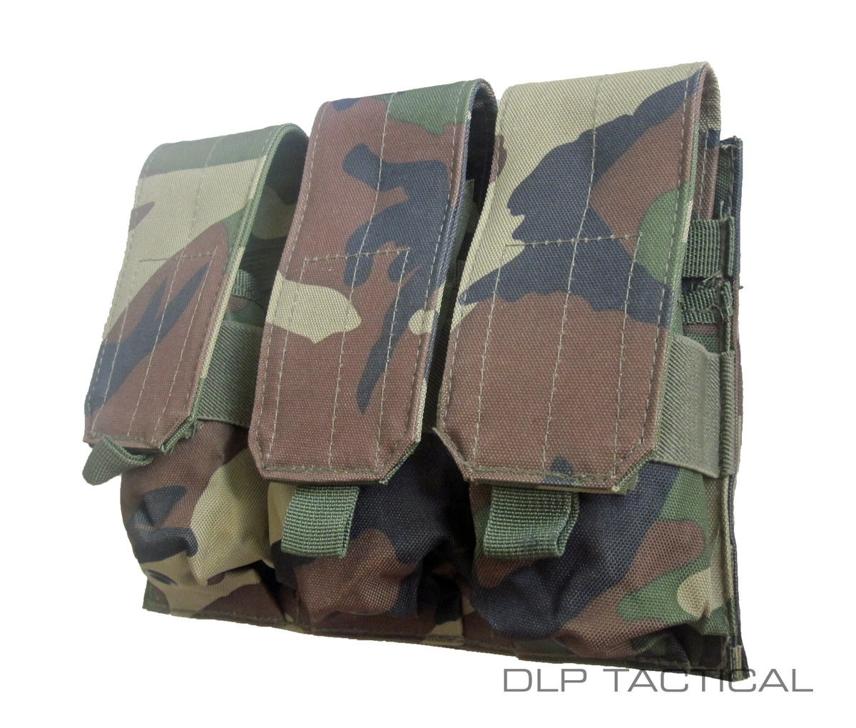 DLP Tactical Triple Stacker (Holds 6 Mags) .223/5.56 MOLLE Magazine Po